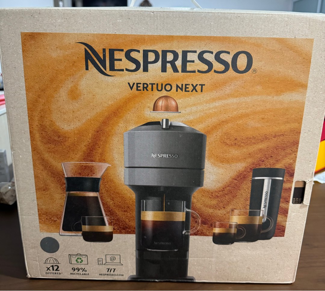 Nespresso Vertuo Next, TV & Home Appliances, Kitchen Appliances, Coffee ...
