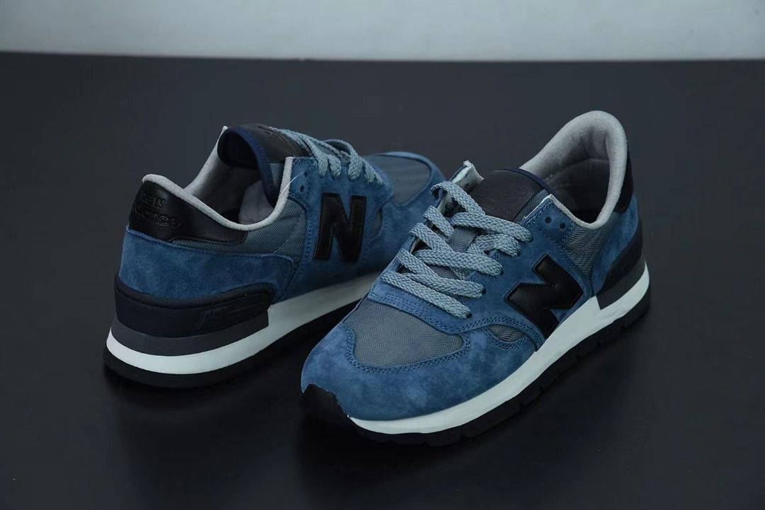 New Balance NB 990V1 blue, Men's Fashion, Footwear, Sneakers on Carousell