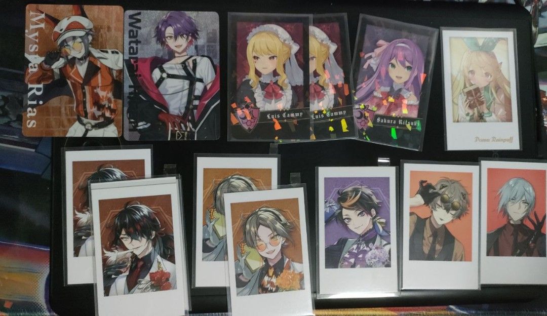 NIJISANJI EN / JP Snapshot and AGF cards, Hobbies & Toys, Memorabilia ...
