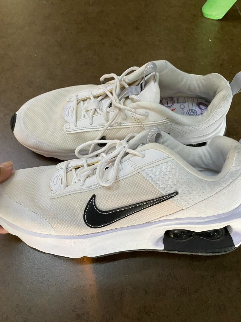 Nike Air Max Interlock Lite 'White Black', Men's Fashion, Footwear ...