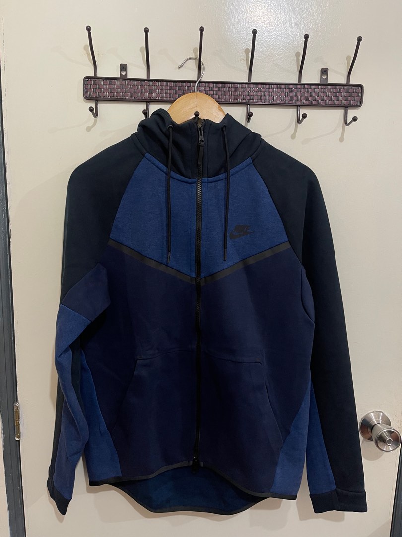 Nike TF Tech Fleece Tritone Hoodie Jacket Medium, Men's Fashion, Coats ...