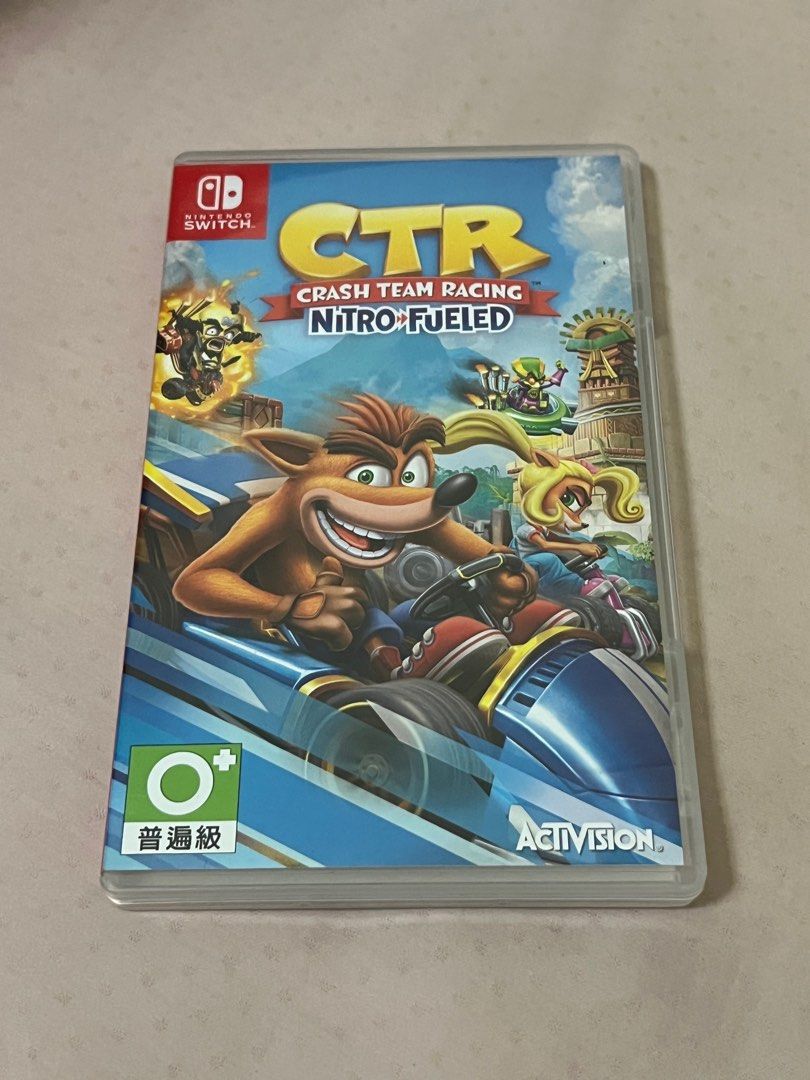 Nintendo Switch CTR game nitro fueled, Video Gaming, Video Games ...