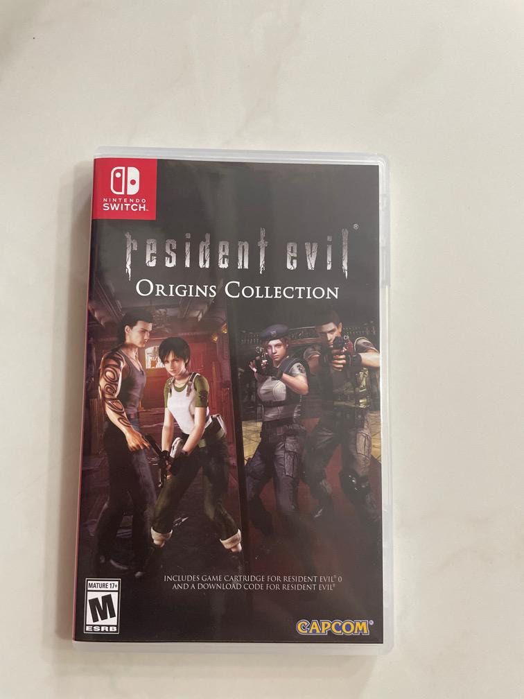Nintendo switch game resident evil origins collection, Video Gaming ...