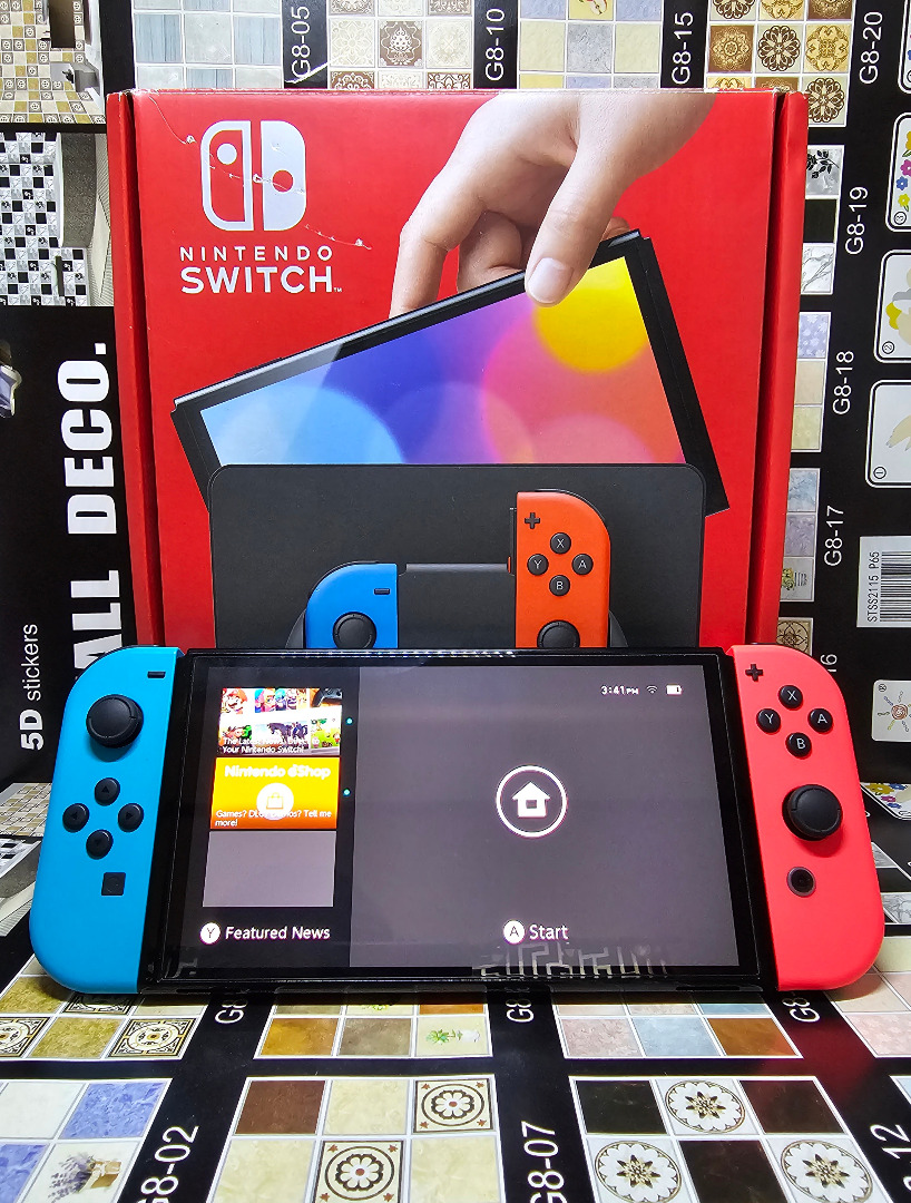 NINTENDO SWITCH OLED 5MOS OLD, Video Gaming, Video Game Consoles ...