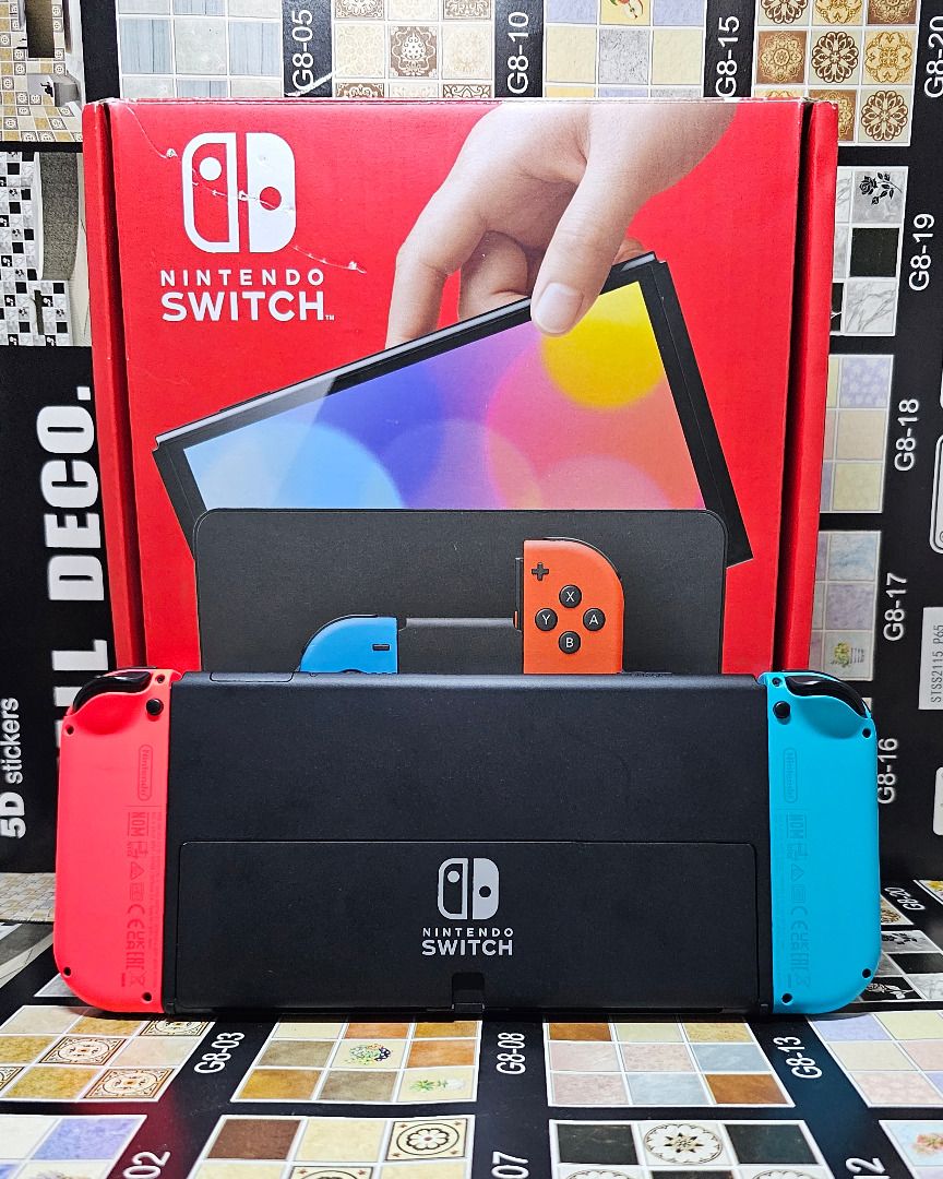 NINTENDO SWITCH OLED 5MOS OLD, Video Gaming, Video Game Consoles ...