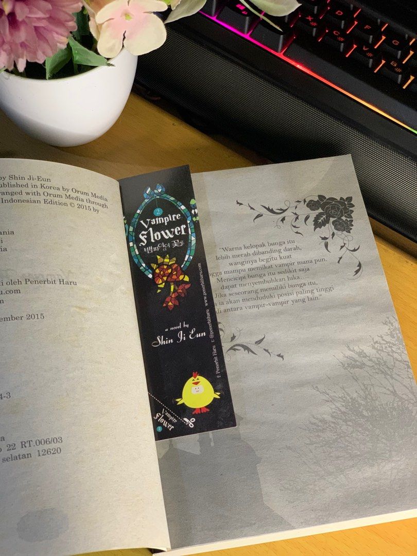 [Novel Bekas] Vampire Flower (2) by Shin Ji Eun, Buku & Alat Tulis ...