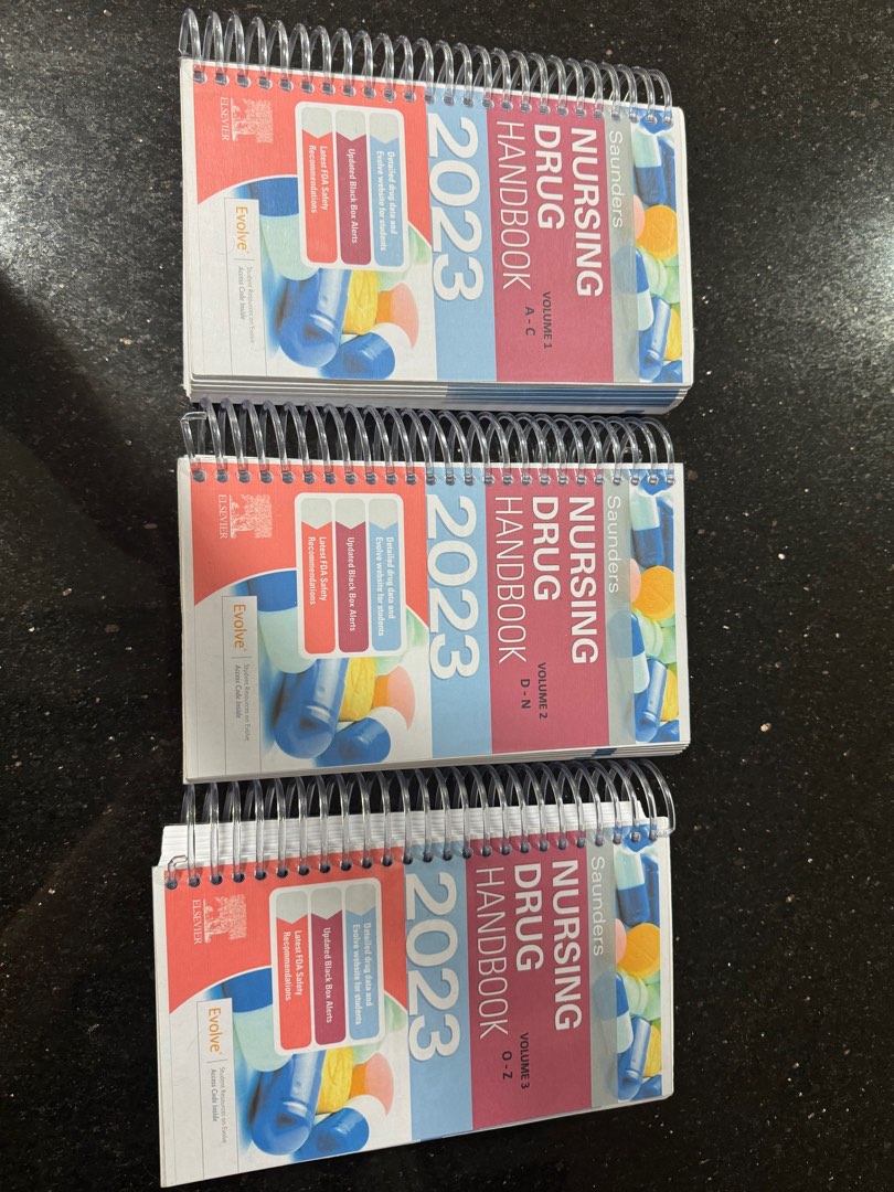 NURSING DRUG HANDBOOK 2023, Hobbies & Toys, Books & Magazines, Textbooks on Carousell