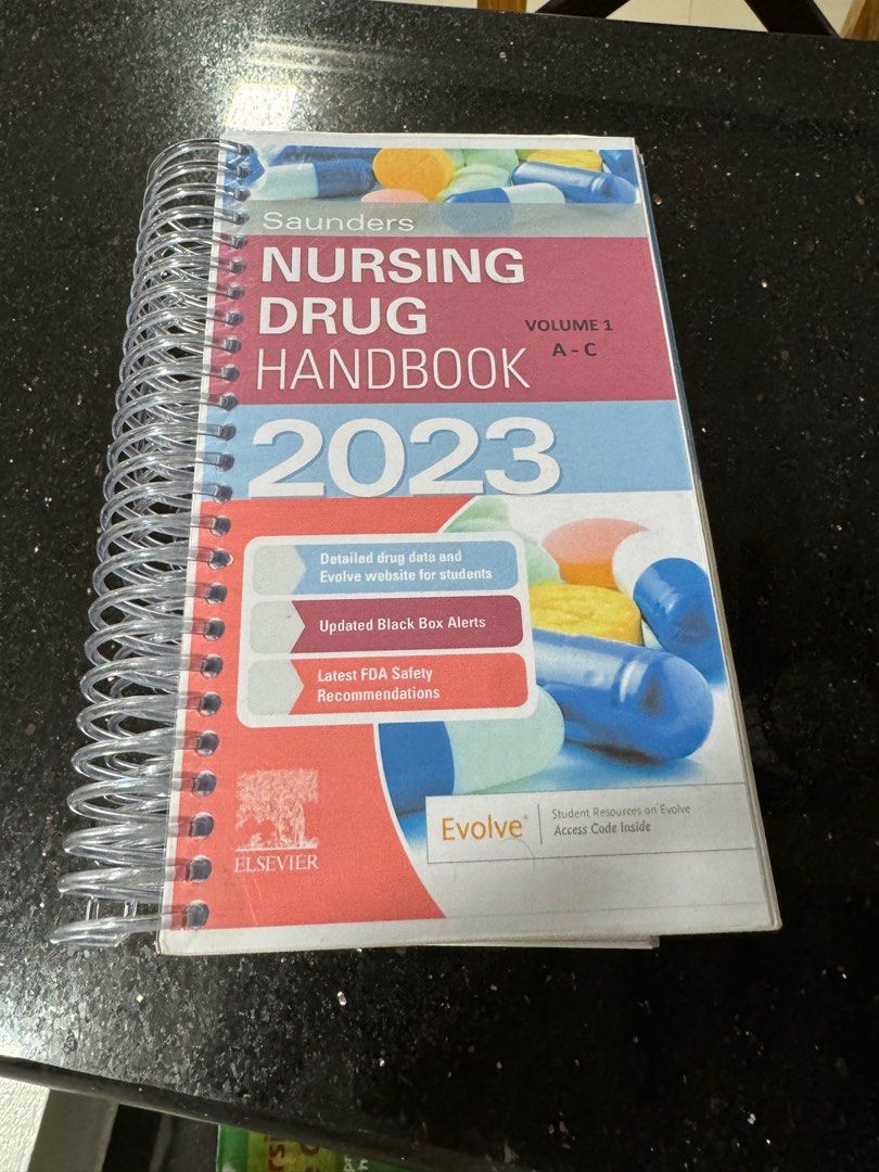 NURSING DRUG HANDBOOK 2023, Hobbies & Toys, Books & Magazines, Textbooks on Carousell