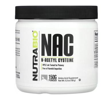 NutraBio, NAC Powder, N-Acetyl Cysteine, 5.3 oz (150 g), 健康及營養食用品, 健康補充 ...