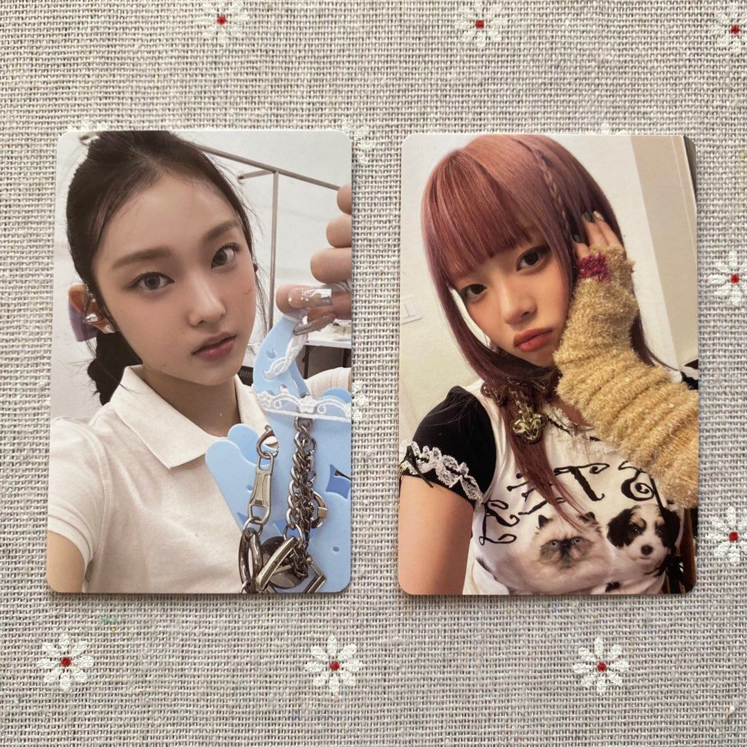 NWJNS Hanni + Haerin Photocard Set, Hobbies & Toys, Memorabilia ...