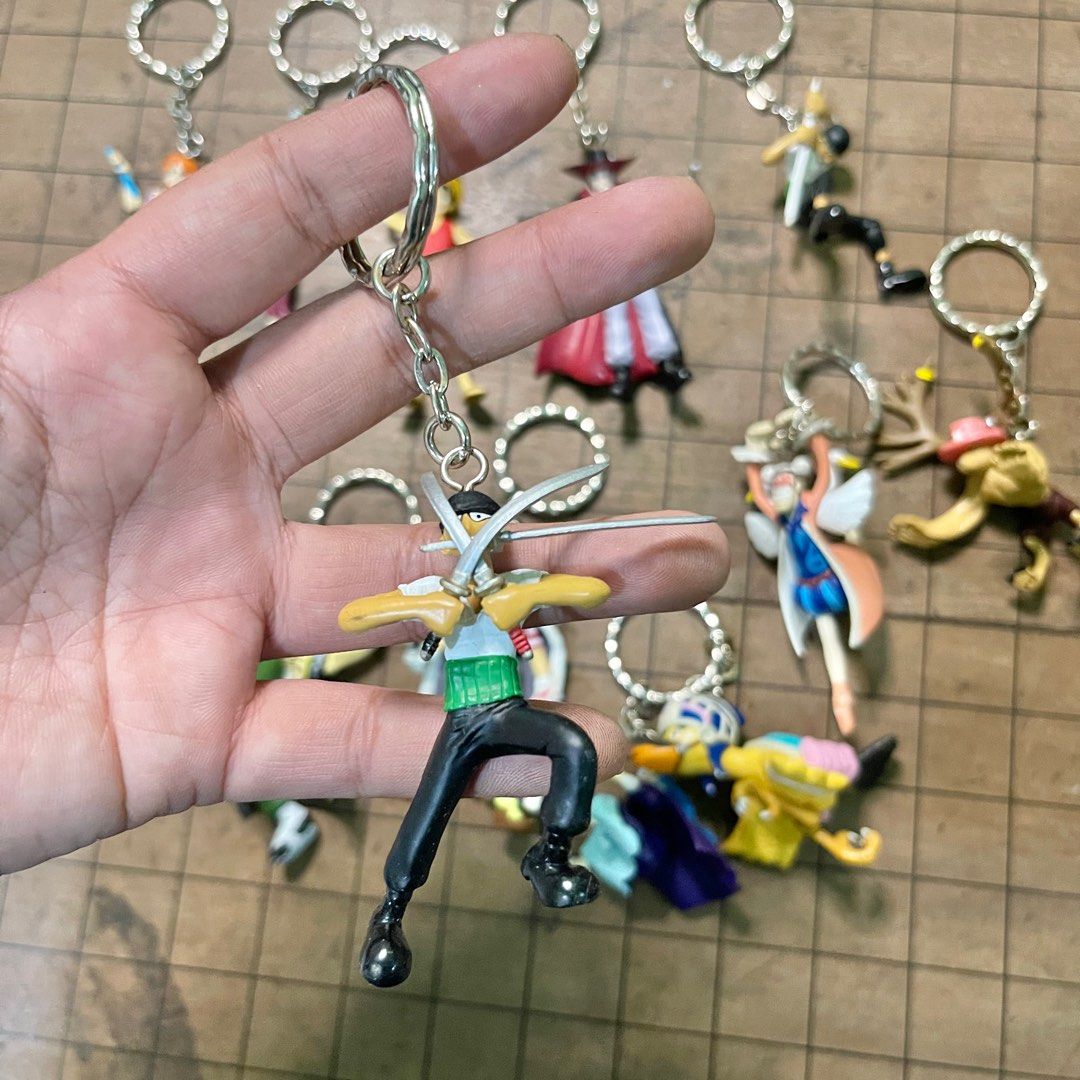 One Piece Keychains, Hobbies & Toys, Toys & Games on Carousell