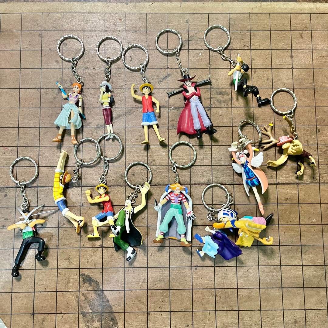One Piece Keychains, Hobbies & Toys, Toys & Games on Carousell