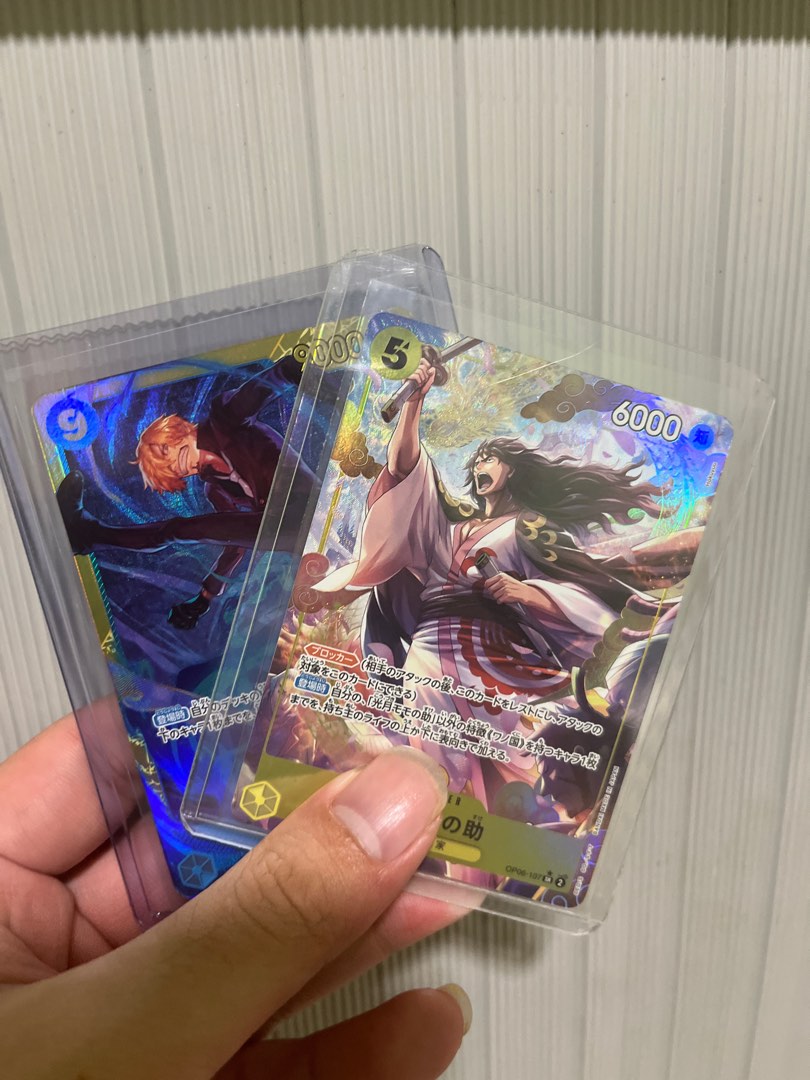 One Piece TCG OP-06 Sanji Momonosuke SEC AA, Hobbies & Toys, Toys & Games on Carousell