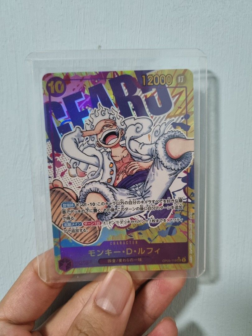 OP05 PSEC LUFFY, Hobbies & Toys, Toys & Games on Carousell