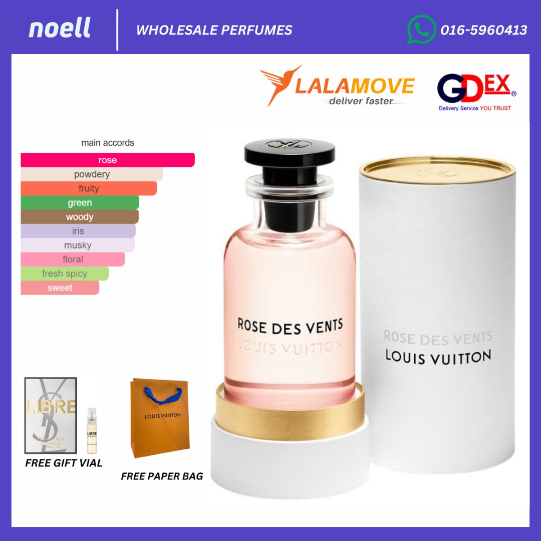 [ORIGINAL] AUTHENTIC READY STOCK LOUIS VUITTON LV ROSE DES VENTS EDP ...