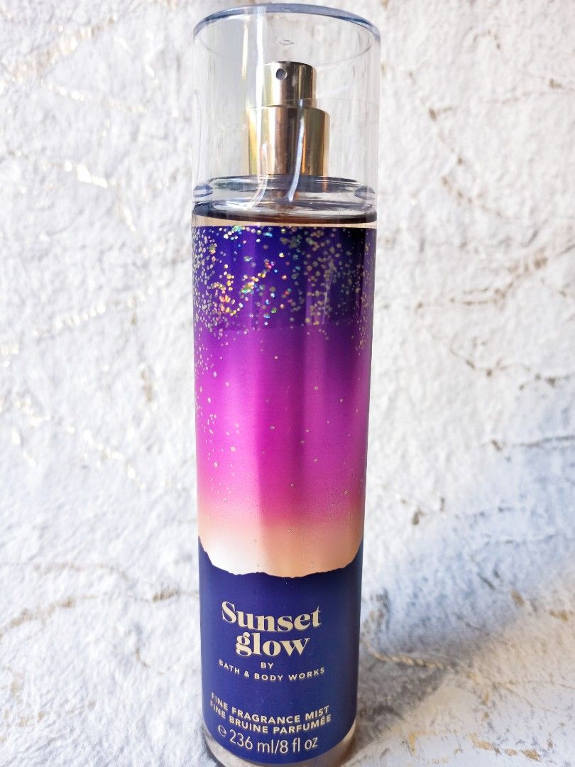 Original Bath & Body Works SUNSET GLOW Mist, Beauty & Personal Care ...
