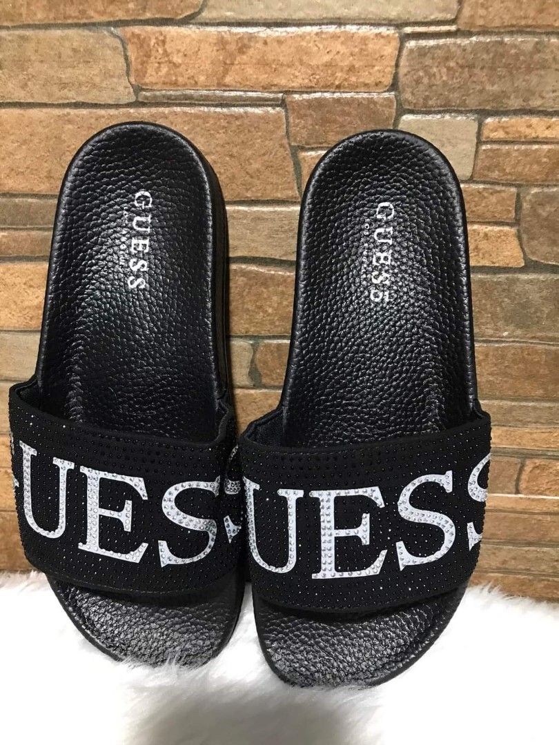 Original Guess slides flats sandals Size US8 Women ONLY, Women's ...