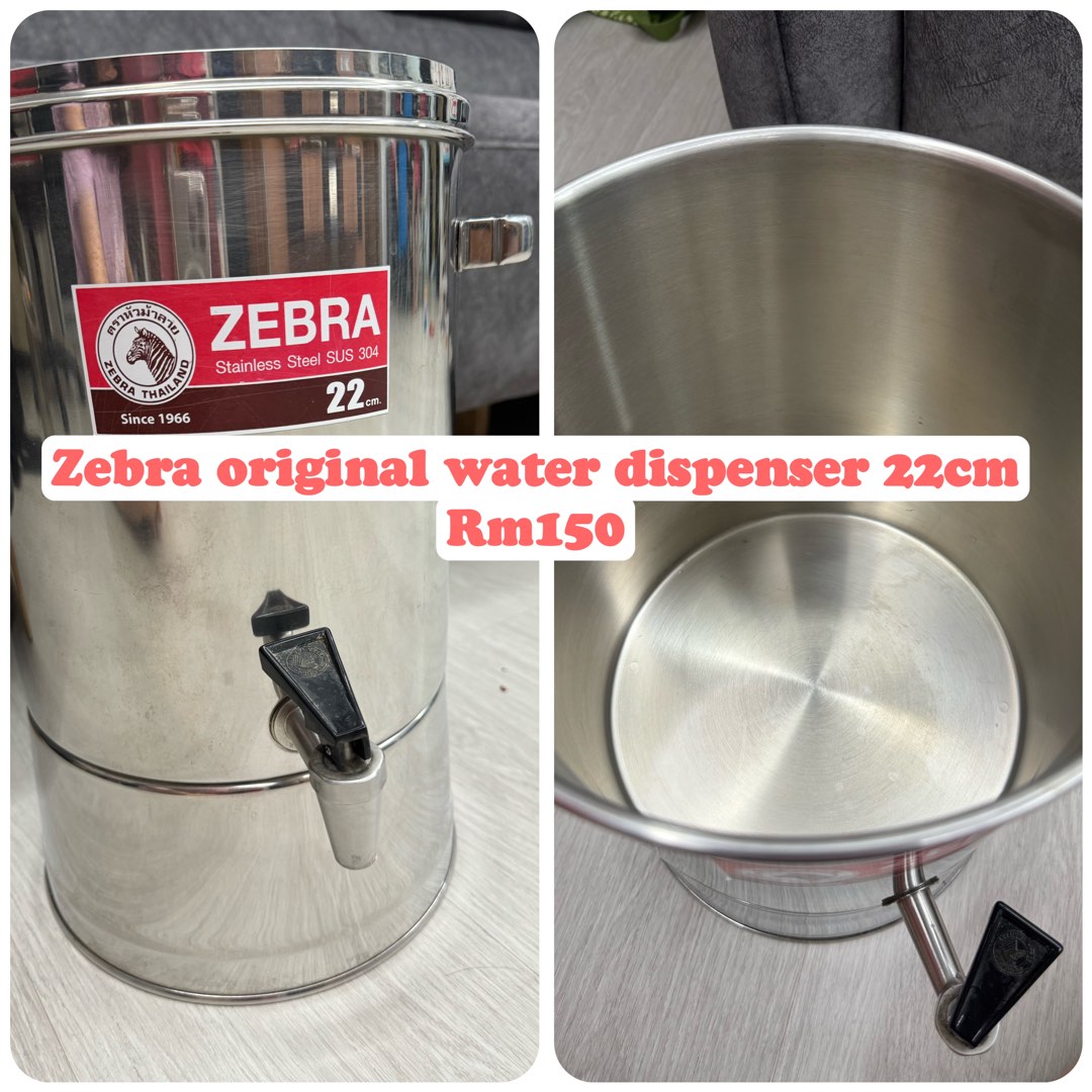 Original Zebra Water Dispenser 22cm, TV & Home Appliances, Kitchen ...