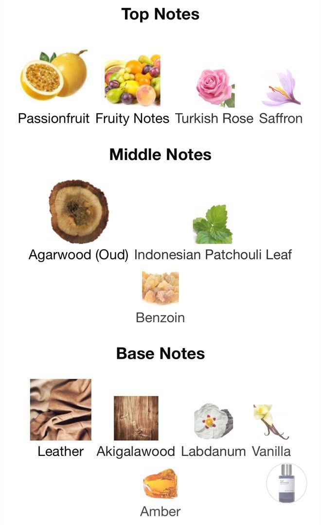 Oud Maracuja Maison Crivelli Decants, Beauty & Personal Care, Fragrance ...