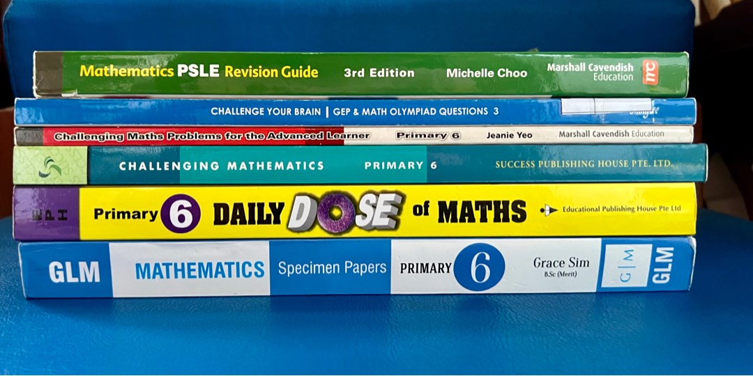 P5 & P6 Math Assessment Books / PSLE Maths Revision Guide, Hobbies ...