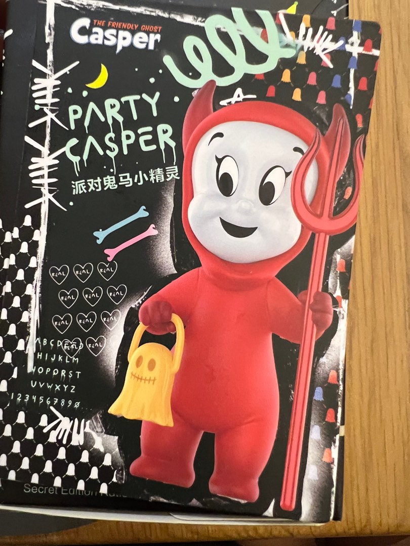 Party Casper Pop Mart, Hobbies & Toys, Toys & Games on Carousell