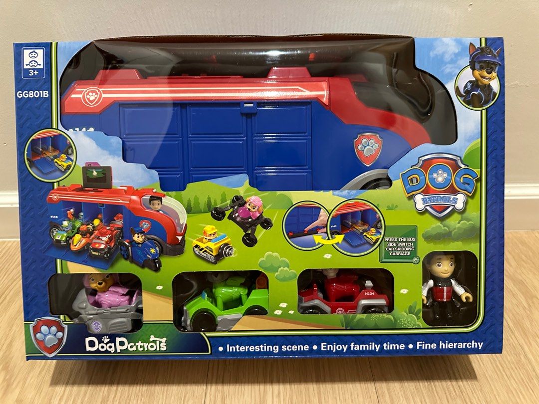 Paw Patrol Bus Toy Set, Hobbies & Toys, Toys & Games on Carousell