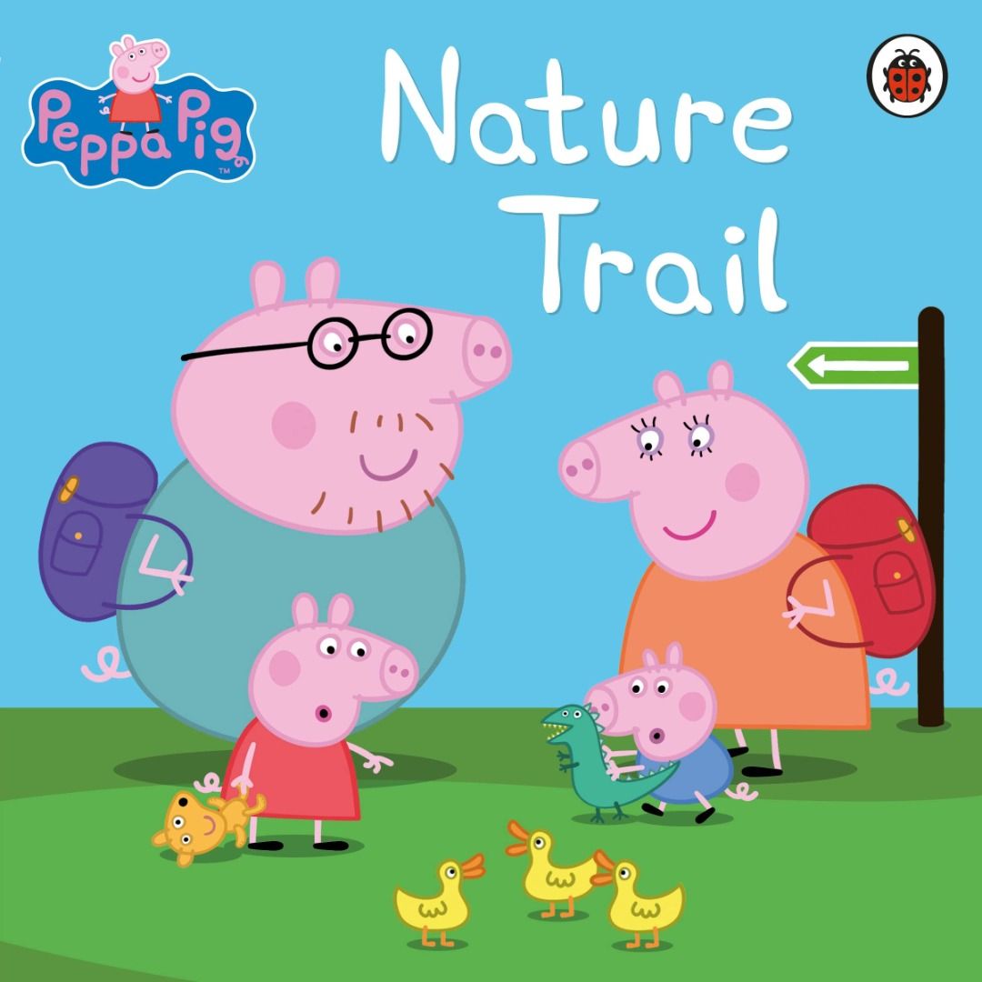 Peppa Pig Kids Storybook : Nature Trail, Sports Day, Bus Trip, Hobbies ...