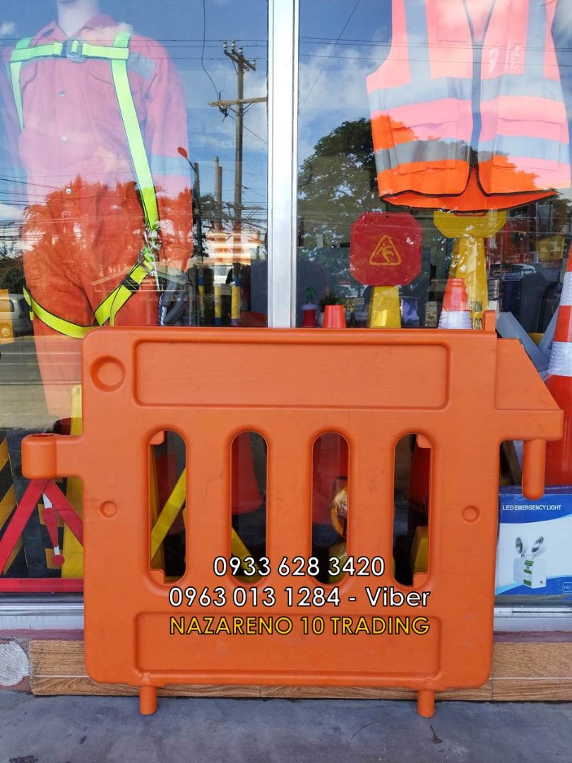Plastic Road Barrier Fence Barrier, Commercial & Industrial, Industrial ...