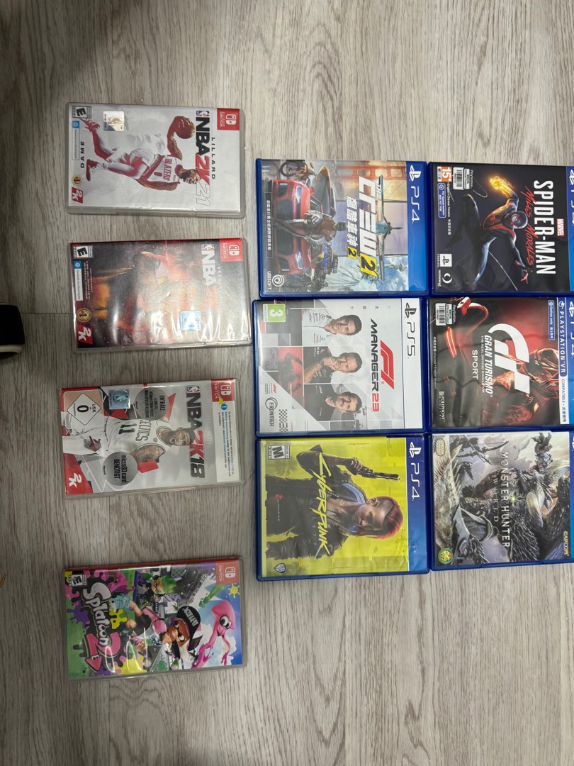 PlayStation Switch games ps4 ps5 switch, 電子遊戲, 電子遊戲, PlayStation - Carousell