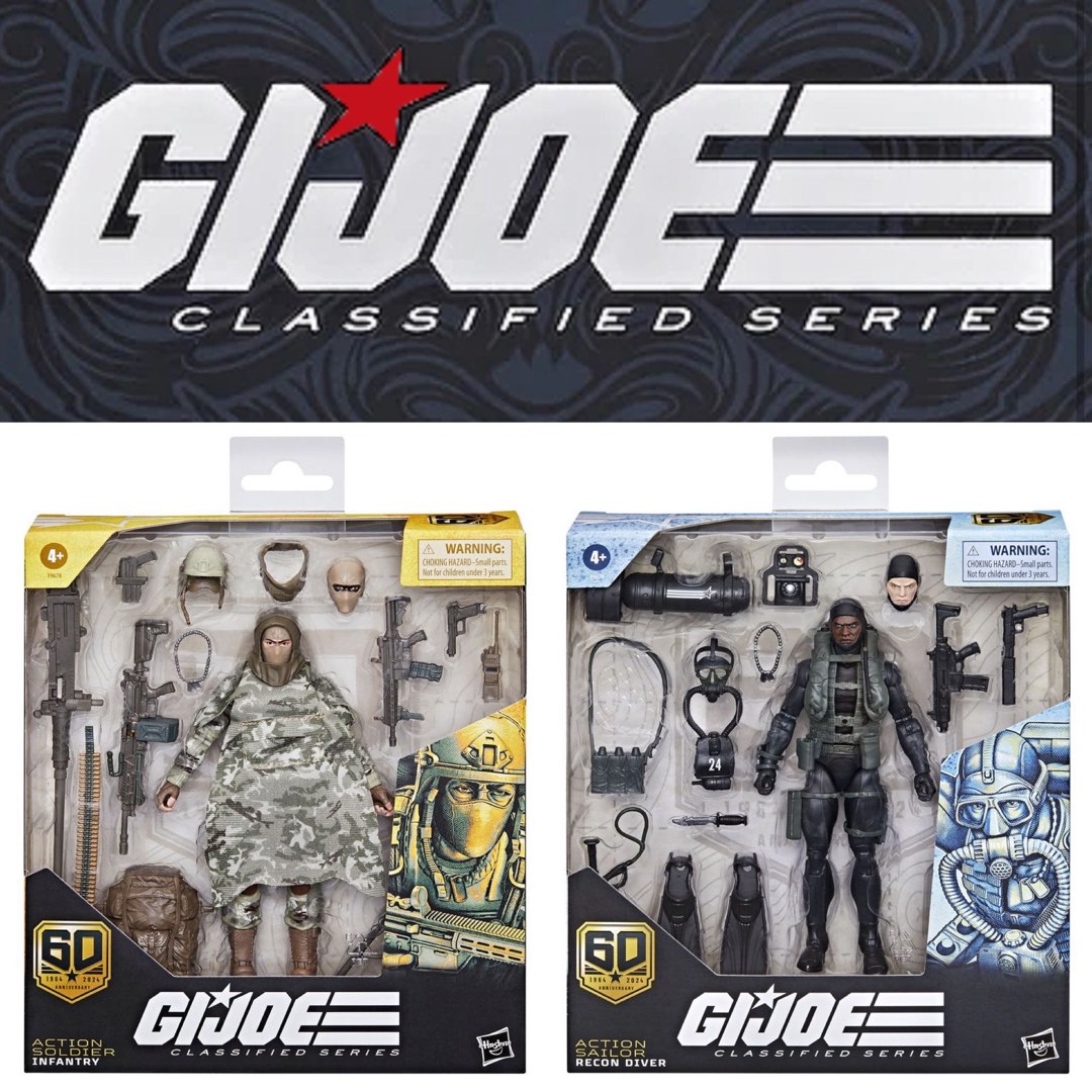 [PO] Hasbro GI G.I. Joe Classified Series 60th Anniversary Series ...