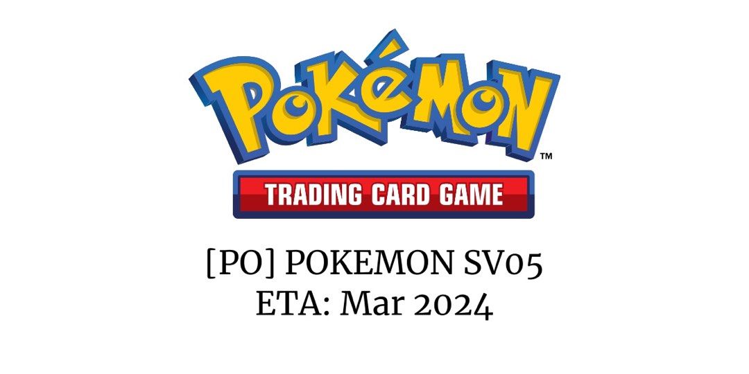 [PO] Pokemon SV05, Hobbies & Toys, Toys & Games on Carousell