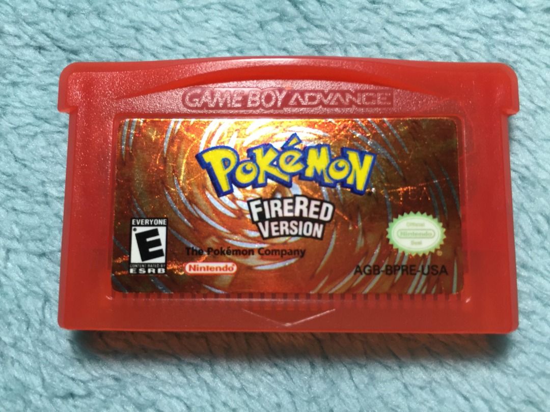 Pokemon FireRed Gameboy Advance, Video Gaming, Video Games, Nintendo on ...