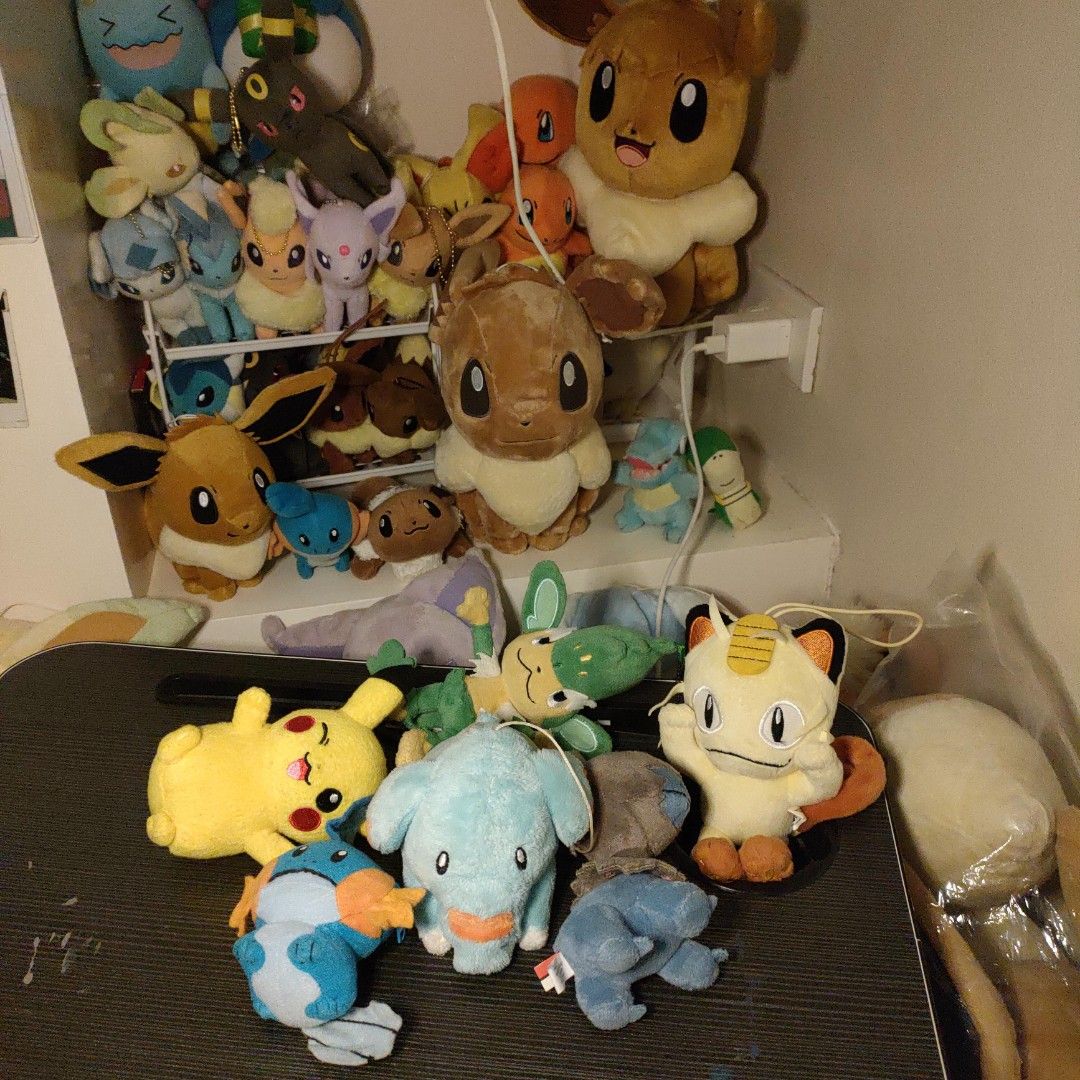 POKEMON PLUSHIES, Hobbies & Toys, Toys & Games on Carousell