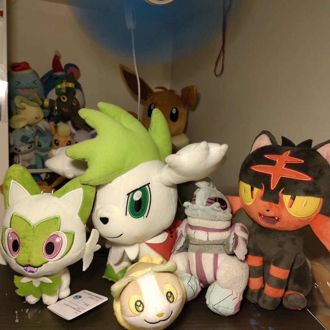 POKEMON PLUSHIES, Hobbies & Toys, Toys & Games on Carousell
