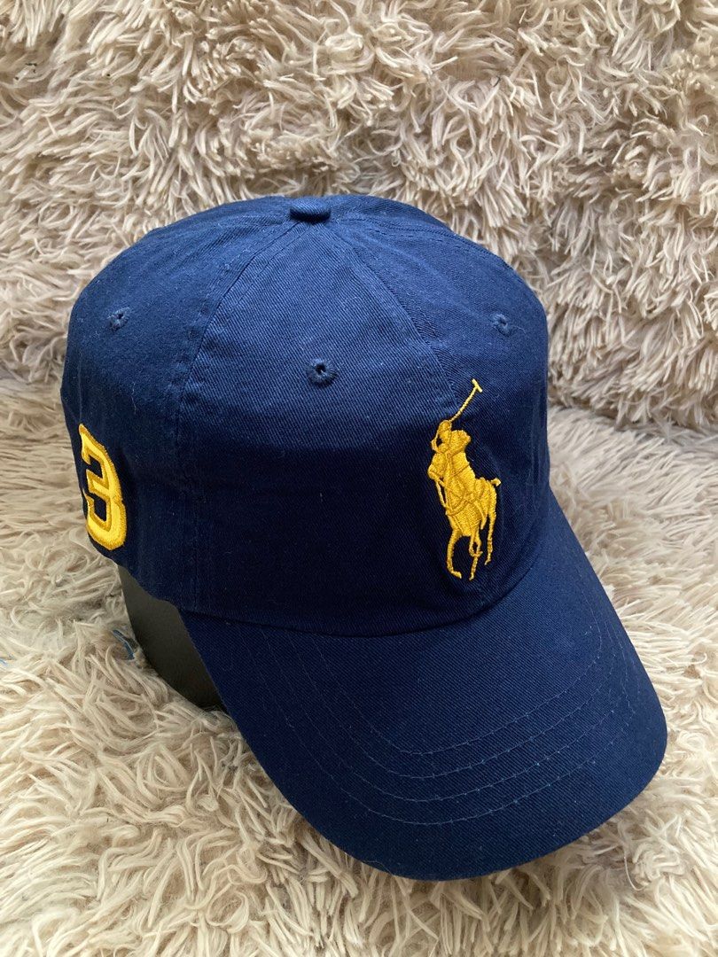 Polo Ralph Lauren Cap (navy blue), Men's Fashion, Watches & Accessories ...