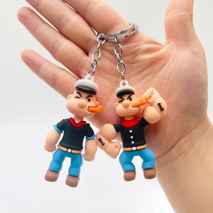 Popeye Keychain, Hobbies & Toys, Toys & Games on Carousell