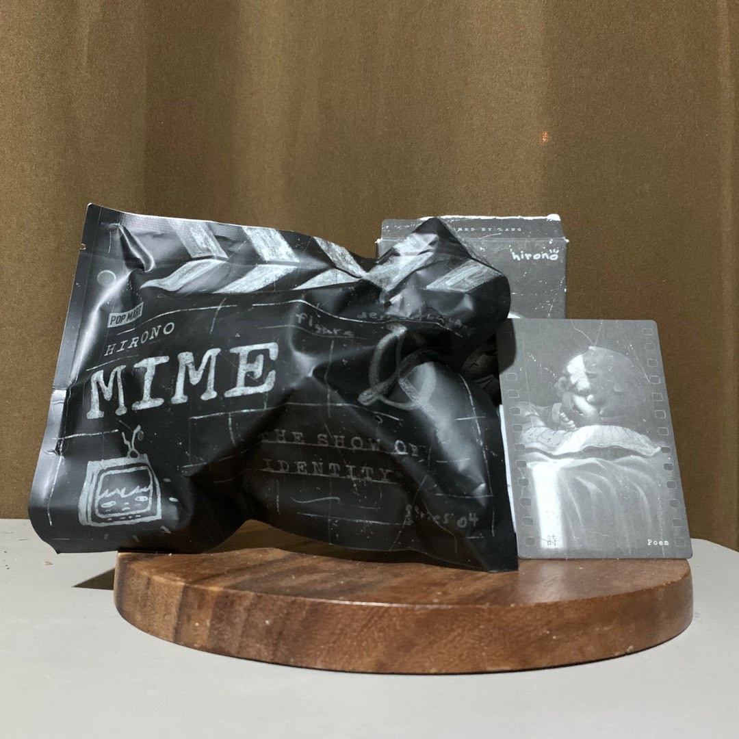 Popmart Hirono Mime Poem, Hobbies & Toys, Toys & Games on Carousell