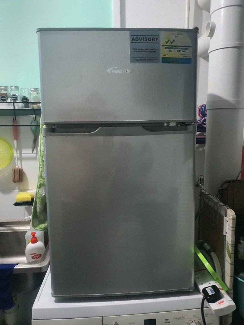 PowerPac 2 Door 71L Fridge, TV & Home Appliances, Kitchen Appliances ...