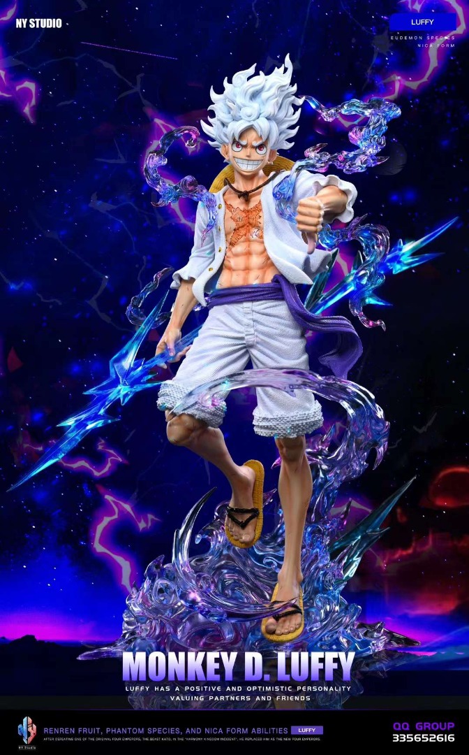 【PRE-ORDER】 NY Studio - Nika Luffy One Piece Resin Statue GK Anime ...