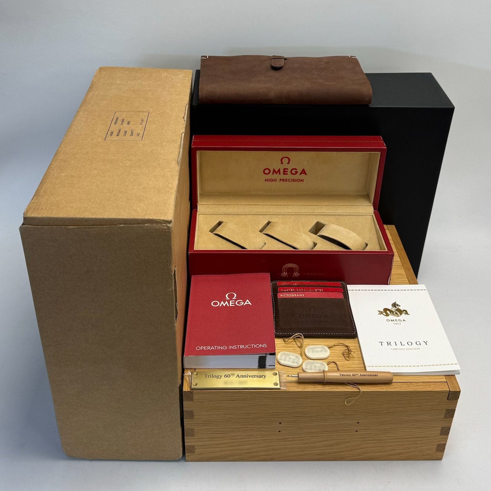 Pre-Owned Omega The 1957 Trilogy Set Limited Edition The1957, Luxury ...