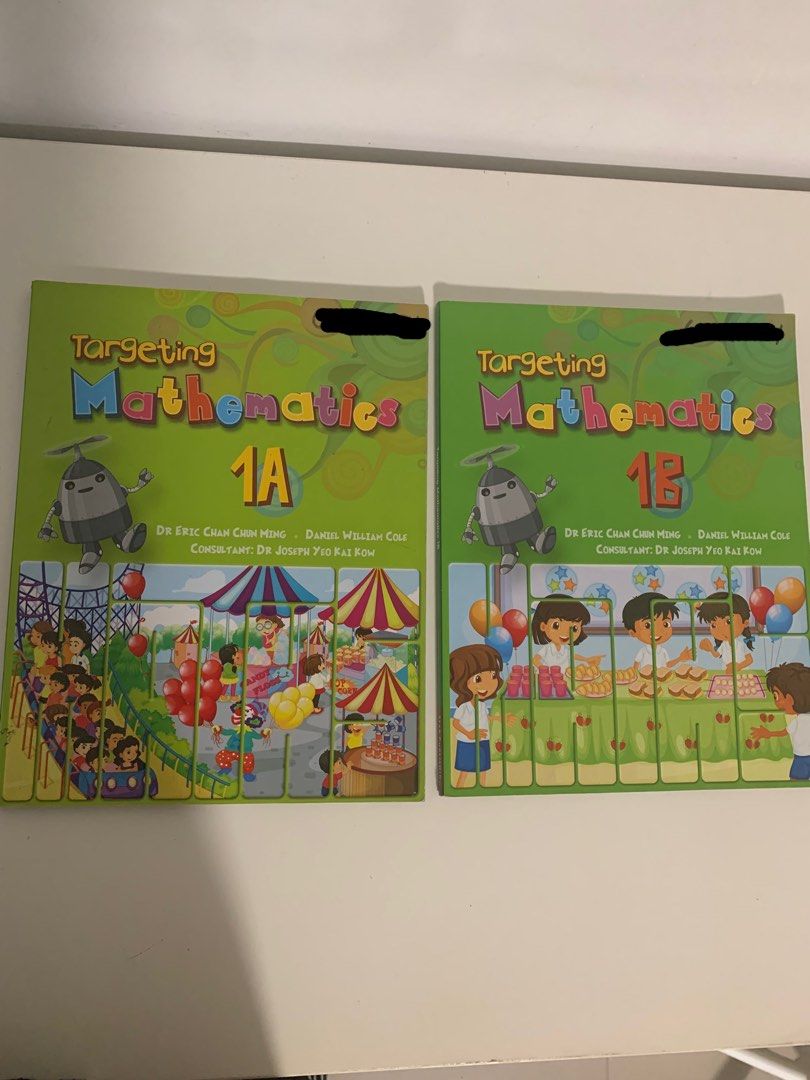 Primary 1 & 2 Maths Textbooks, Hobbies & Toys, Books & Magazines ...
