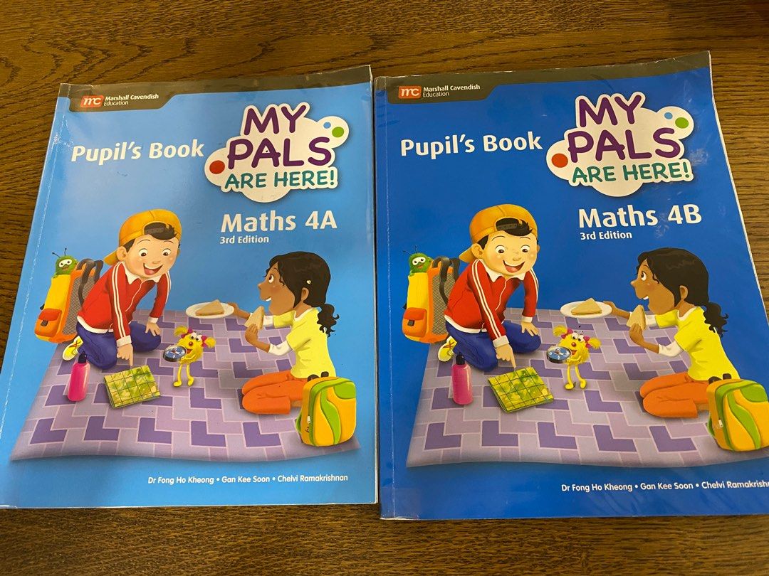 Primary 4 Maths Textbooks, Hobbies & Toys, Books & Magazines, Textbooks ...