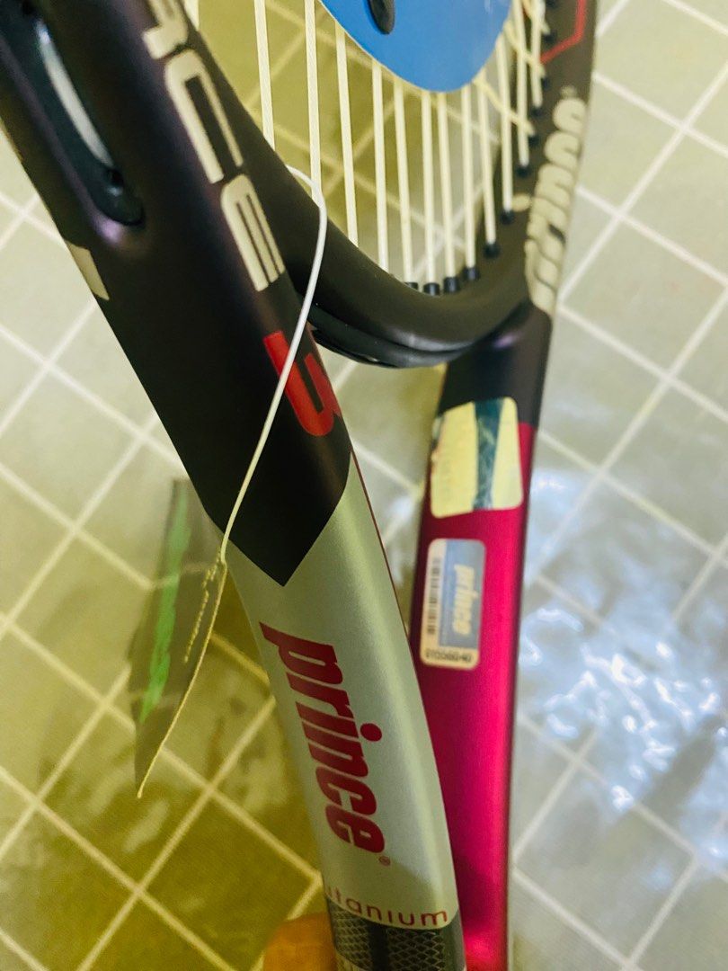 PRINCE Force 3 Sierra TI Oversize Tennis Racquet, Sports Equipment ...
