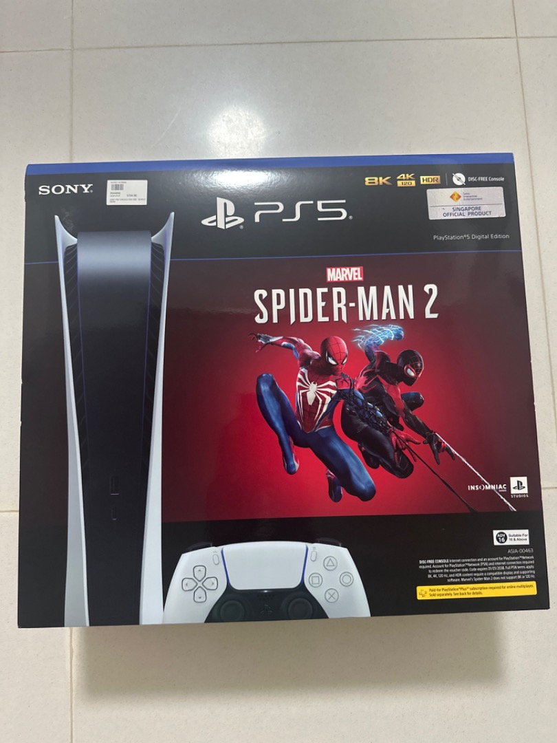 PS5 Disc-free console, Video Gaming, Video Game Consoles, PlayStation ...