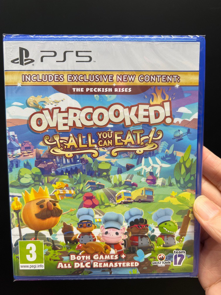 Ps5 Overcooked 1+2+All you can eat, Video Gaming, Video Games ...