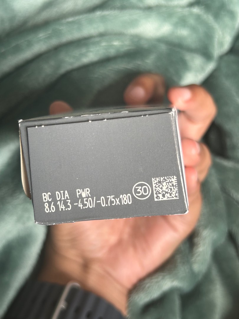 PWR -4.50 CooperVision Daily Contact Lens, Beauty & Personal Care ...