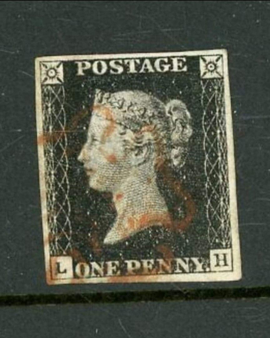QE Black penny stamp, Hobbies & Toys, Memorabilia & Collectibles ...