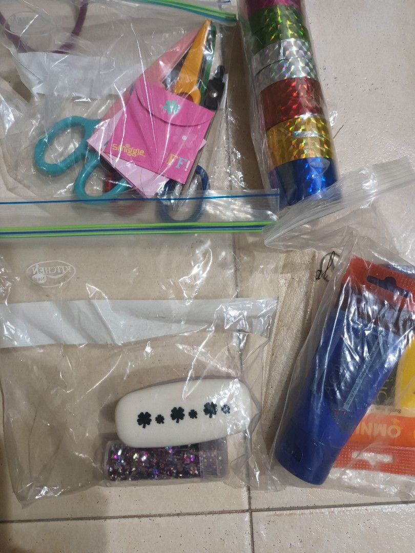 Random craft materials n stationeries, Hobbies & Toys, Stationery ...