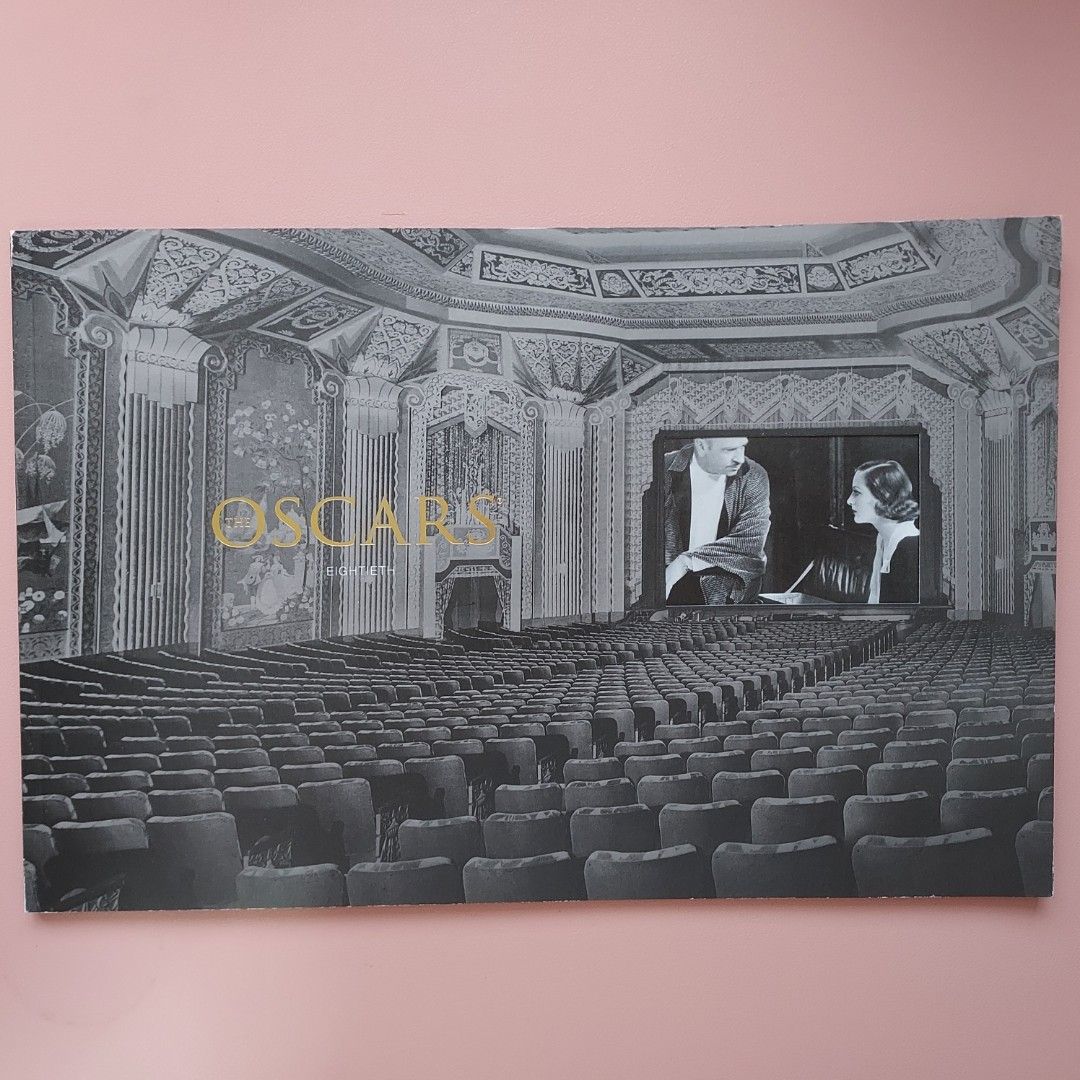 RARE 80th Academy Awards (Oscars) Official Program Booklet, Hobbies ...