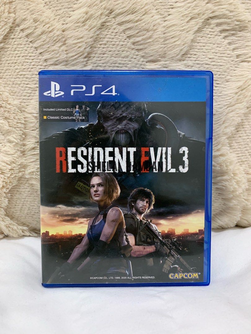 RESIDENT EVIL 3 - PS4 GAME, Video Gaming, Video Games, PlayStation on ...